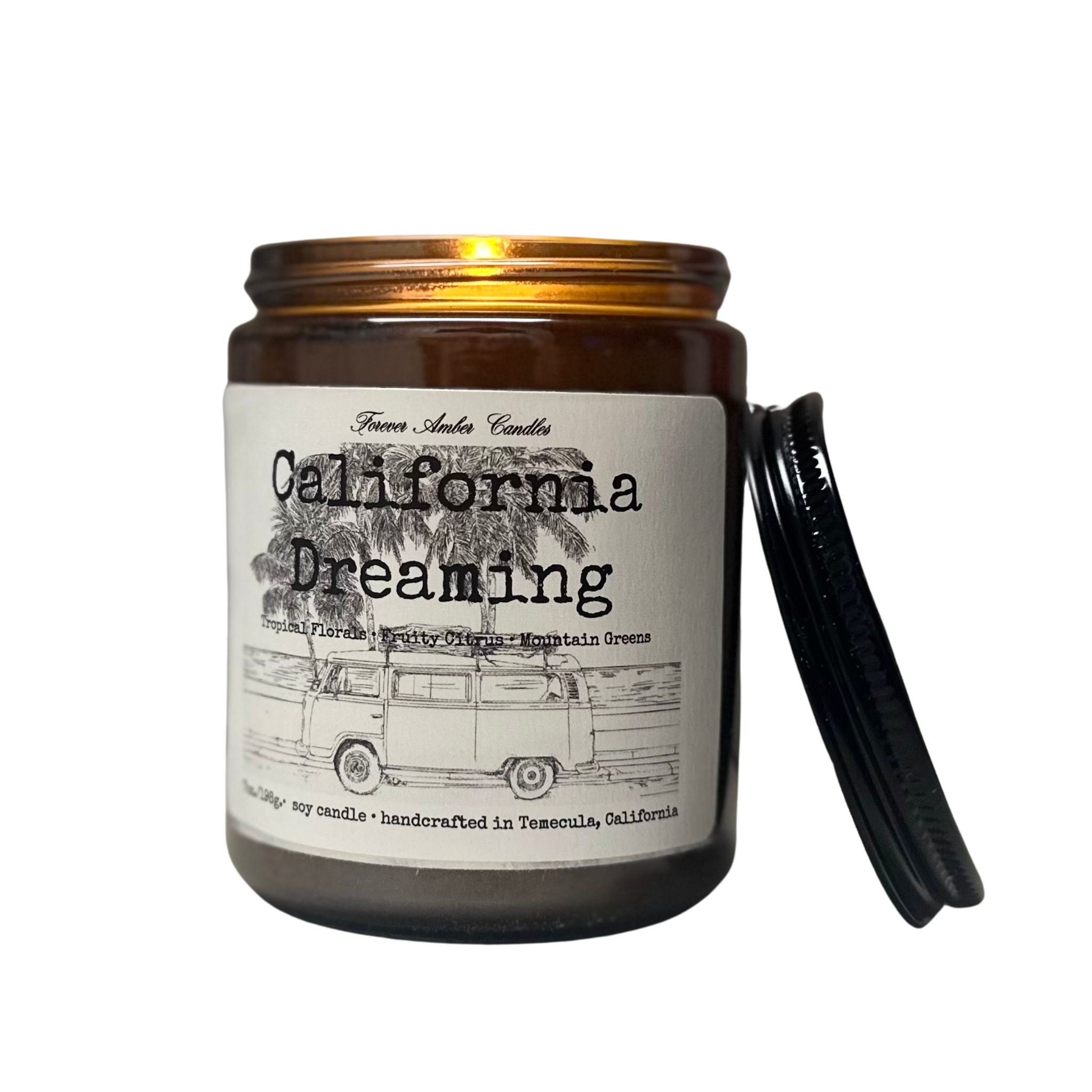 California Dreaming - luxury-scented-soycandle – Forever Amber Candles